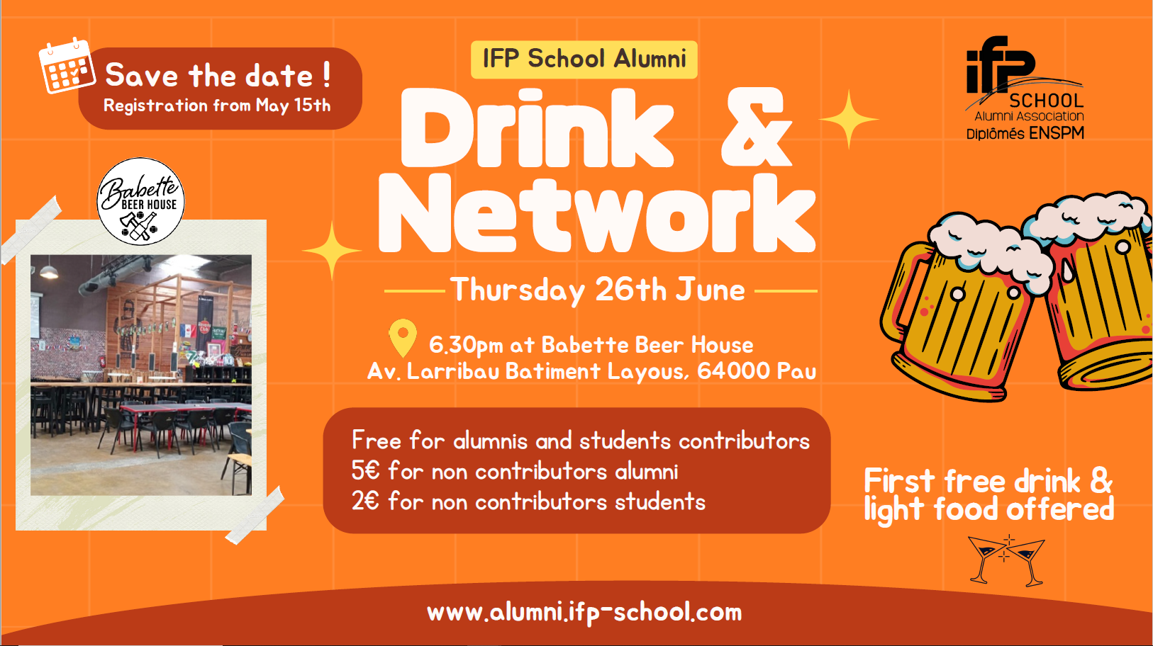 Drink&Network - IFP School Alumni Association