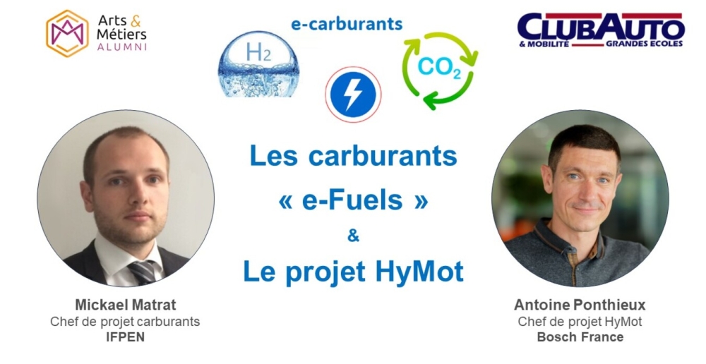 ClubAuto & Mobilité Grandes Ecoles Conference eFuels & The HyMot ...